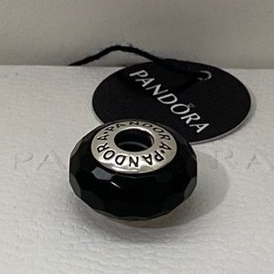Pandora | Jewelry | Black Pandora Murano Glass Halloween Charm 7969 ...